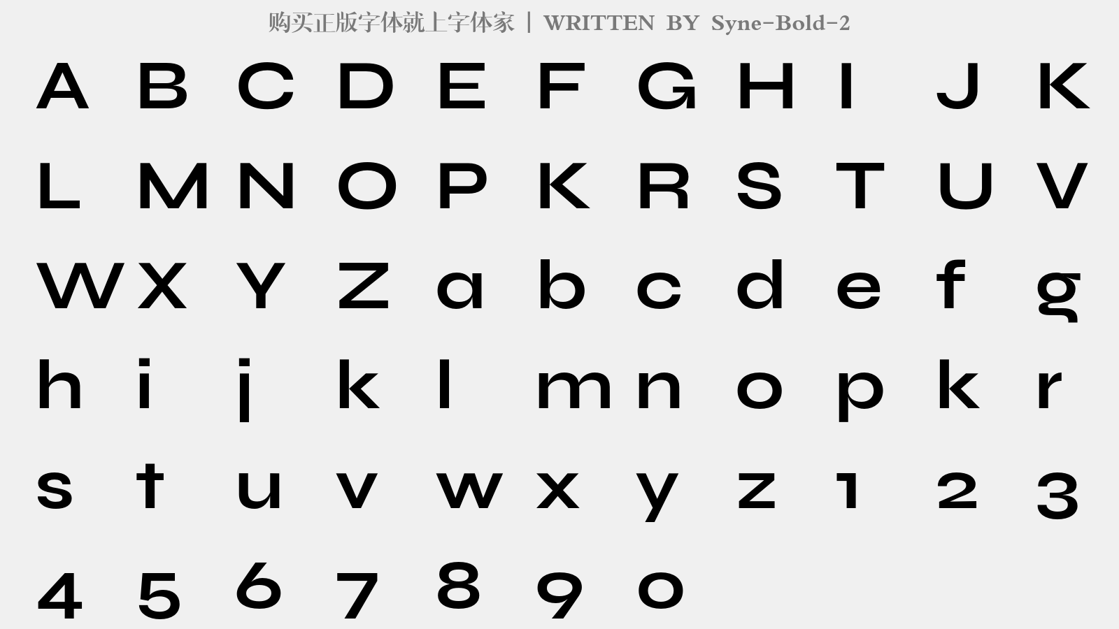 Syne-Bold-2免费字体下载 - 英文字体免费下载尽在字体家