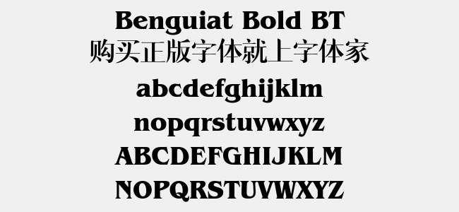 Benguiat Bold BT免费字体下载 - 英文字体免费下载尽在字体家