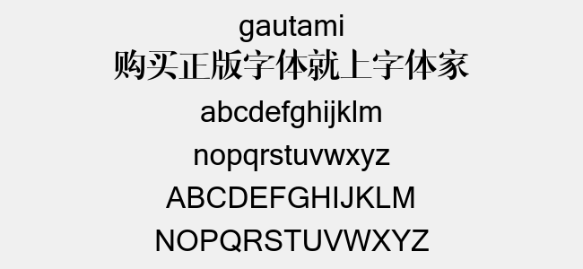 gautami免费字体下载 - 英文字体免费下载尽在字体家
