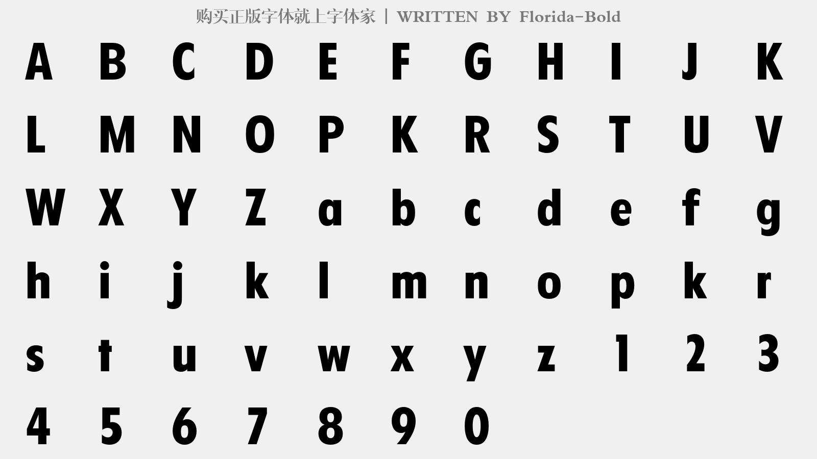 Florida-Bold免费字体下载 - 英文字体免费下载尽在字体家
