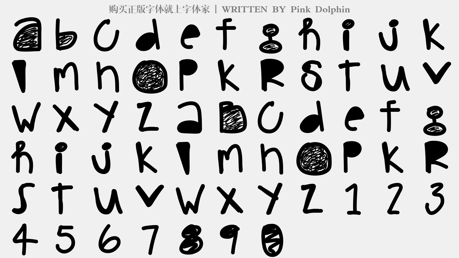 Pink Dolphin免费字体下载 - 英文字体免费下载尽在字体家