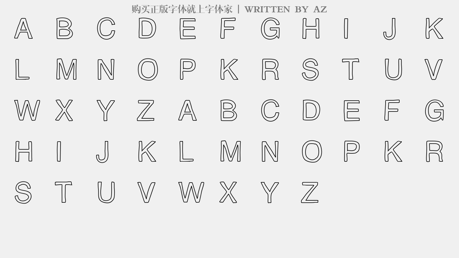 AZ免费字体下载 - 英文字体免费下载尽在字体家