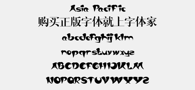 Asia Pacific免费字体下载 - 英文字体免费下载尽在字体家